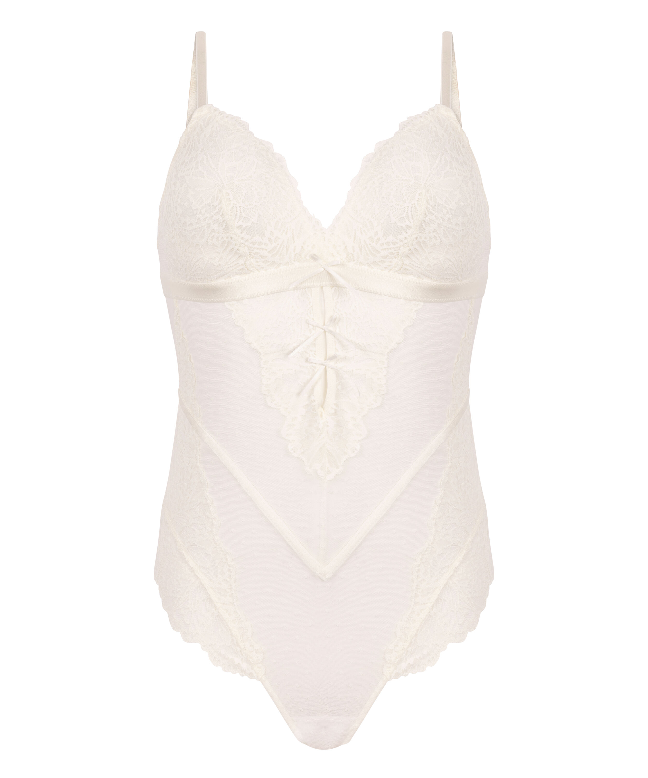 Body Posie - Wit - Bodies & Bustiers - Hunkemöller