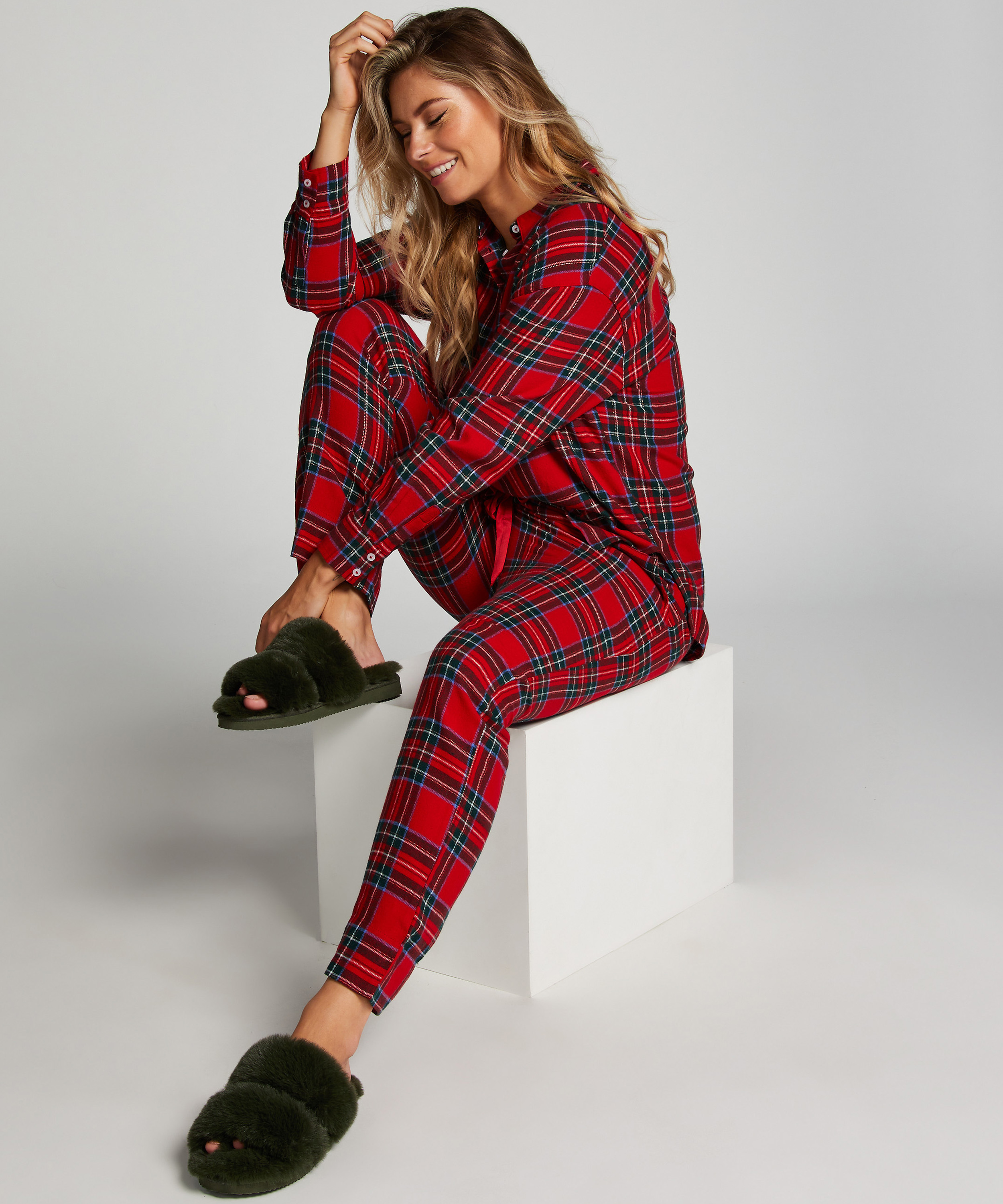 Pantalon de Pyjama Flanel pour €9.9 - Bas de Pyjama - Hunkemöller