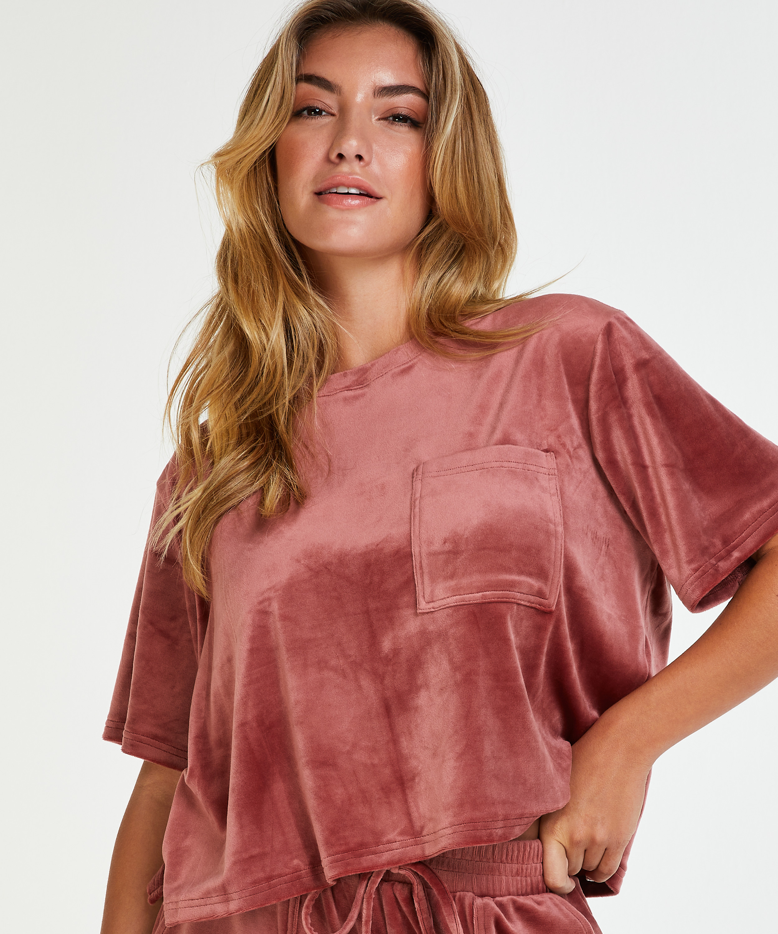 Top Velours Pocket - Wäsche - Hunkemöller